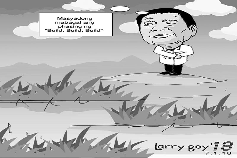 EDITORYAL - Wala pang nakikita sa ‘Build, Build, Build’! | Pang-Masa EDITORYAL - Wala pang nakikita sa ‘Build, Build, Build’! | Pang-Masa