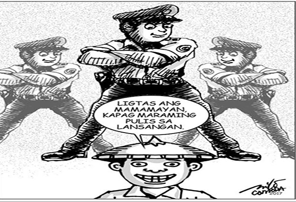 EDITORYAL - Dagdagan, mga pulis na naglalakad sa kalye | Pang-Masa