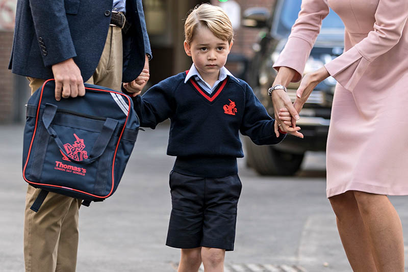 Royal school run: Prince George's first day 'a success' | Philstar.com