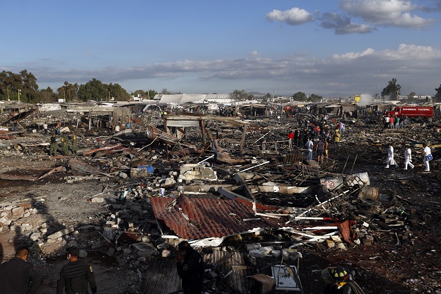 At least 26 dead in Mexico fireworks market blast | Philstar.com