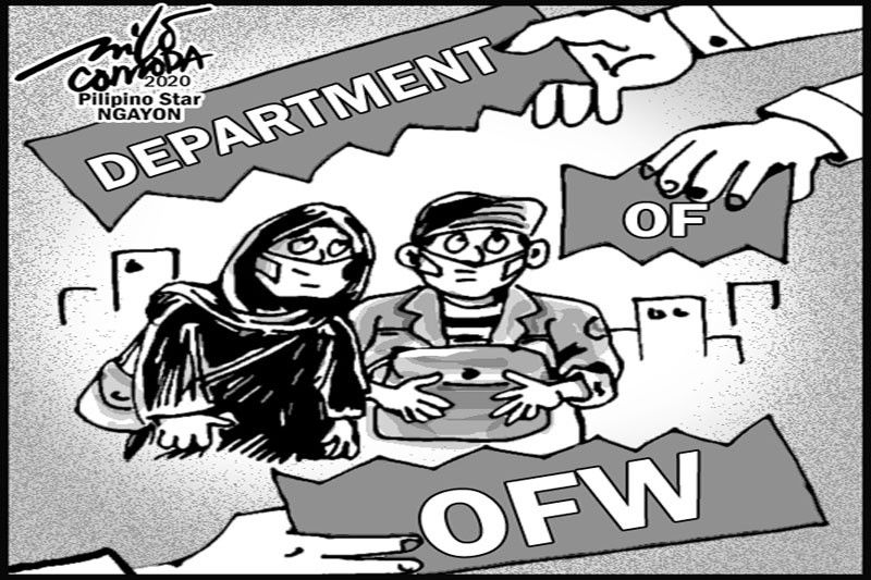 EDITORYAL - Department of OFWs, dapat nang itatag | Pilipino Star Ngayon EDITORYAL - Department of OFWs, dapat nang itatag | Pilipino Star Ngayon