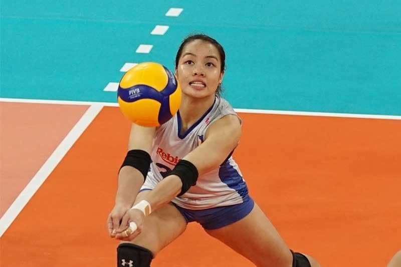 Philippines Barges Into Avc Cup Win Column With 4 Set Drubbing Of Iran