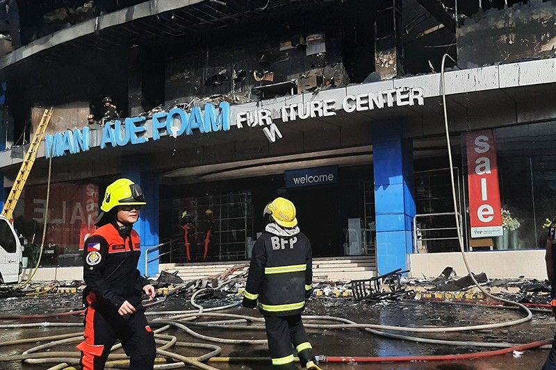 Fire razes furniture showroom, leaves P28 million in property damage ...