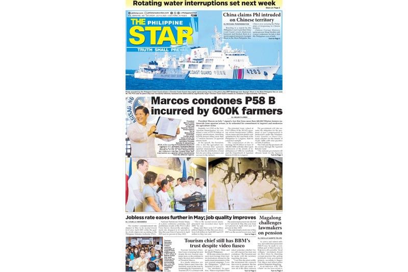 The STAR Cover (July 8, 2023) | Philstar.com