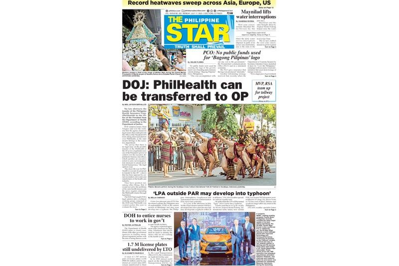 The Star Newspaper Front Page