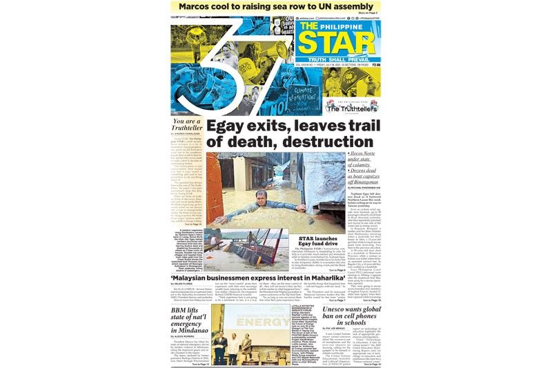 The STAR Cover (July 28, 2023) | Philstar.com