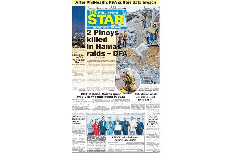 The Star Cover October 12 2023