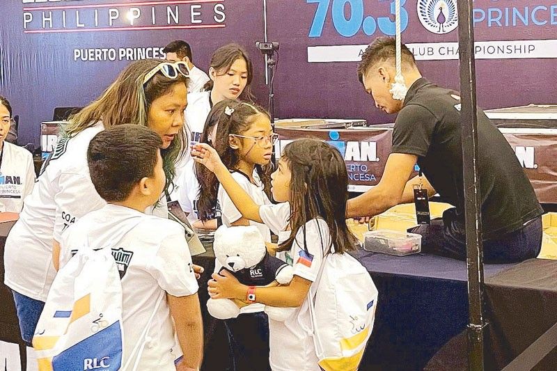 Young triathletes vie in IRONKIDS Philippines | Philstar.com