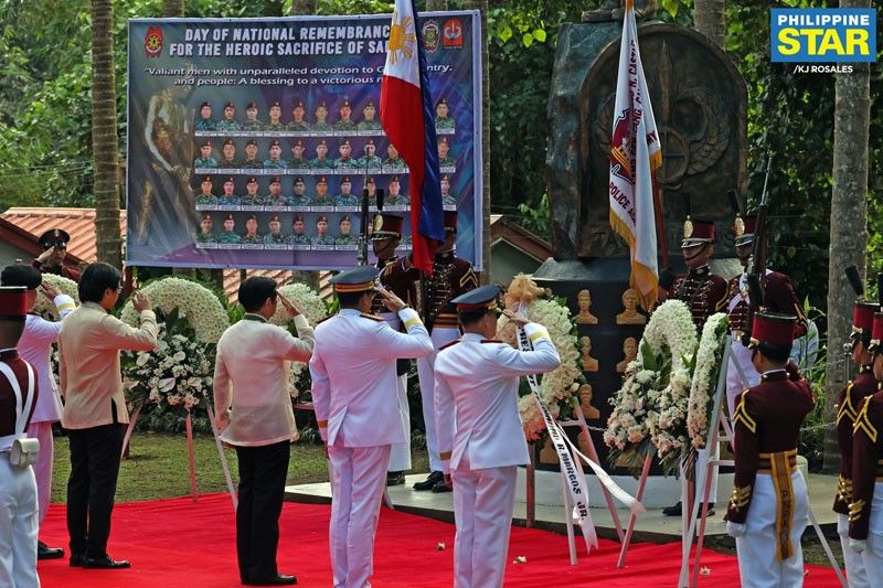 Pangulong Marcos: Kabayanihan ng SAF 44 kilalanin, gawing inspirasyon ...