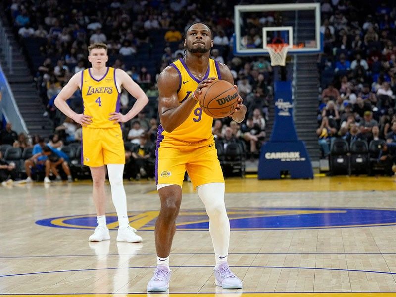 Lakers fall in Bronny James' summer NBA prospects debut | Philstar.com