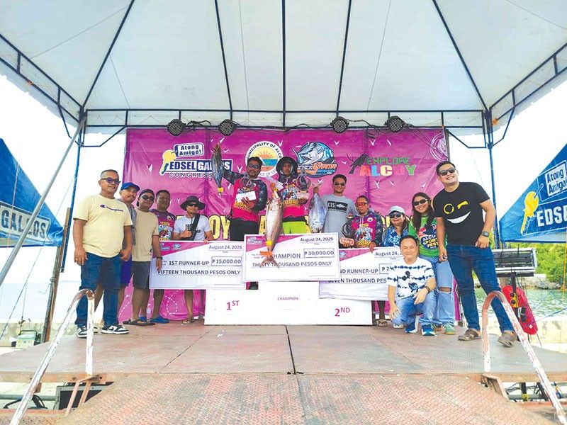 1st Alcoy Black Shama Fishing draws over 300 participants | The Freeman