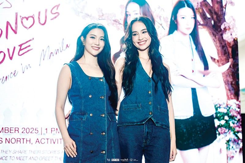 Thai actresses Ginny Natchica, Angelina Stevens on first Manila visit ...