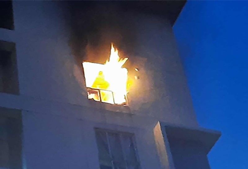 13 hurt as fire hits Quezon City condo | Philstar.com