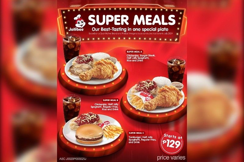 Reward yourself with Jollibee Super Meals: Best-tasting in one special ...
