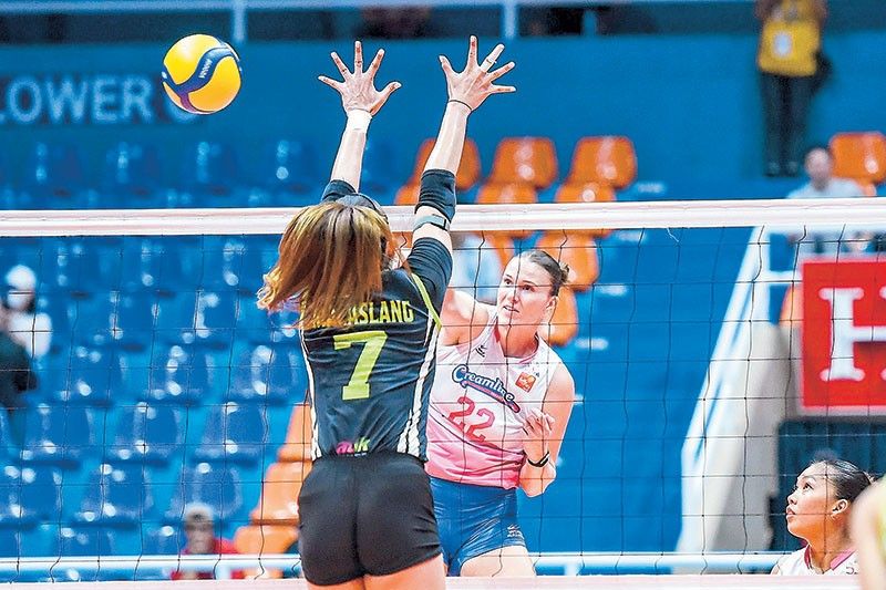 Creamline holds off NXLED | Philstar.com