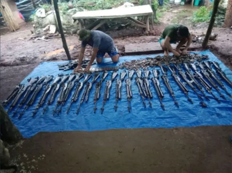 Ibinaong mga baril ng NPA, nahukay ng Army | Pilipino Star Ngayon