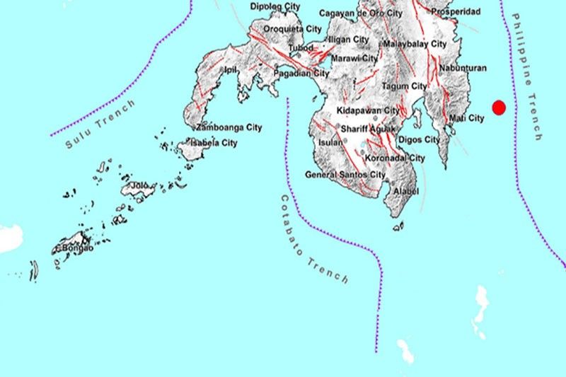 Davao Oriental nilindol ng 6.7 magnitude | Pilipino Star Ngayon
