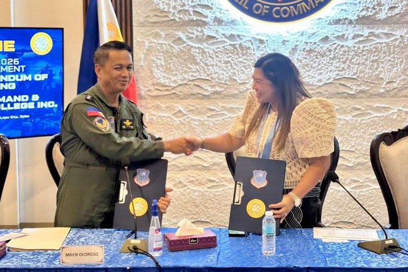PAF, SNMC ink scholarship deal for airmen, dependents | The Freeman