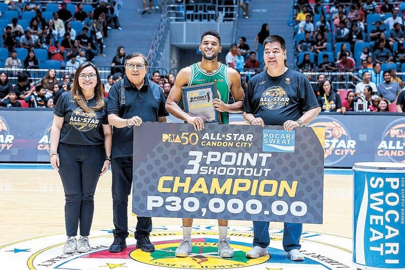 Jerrick 3-Point, Obstacle king | Philstar.com