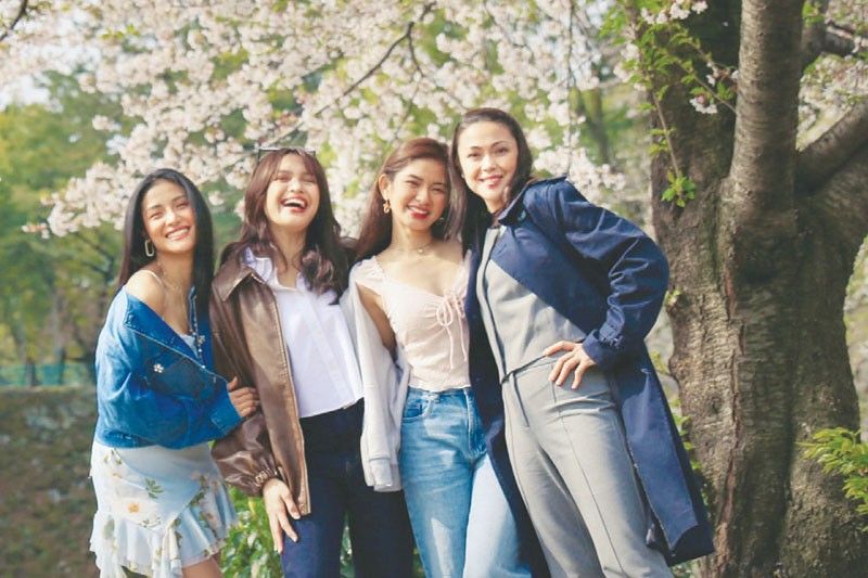 Jodi, Loisa, Sanya, at Jane, sumbak sa pagiging entertainer sa Japan ...