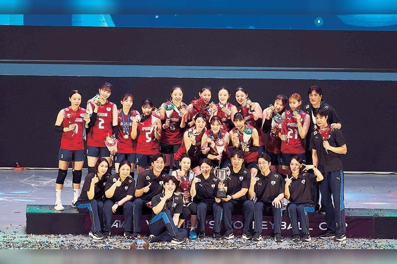 Koreans wallop Taiwanese for AVC crown | Philstar.com