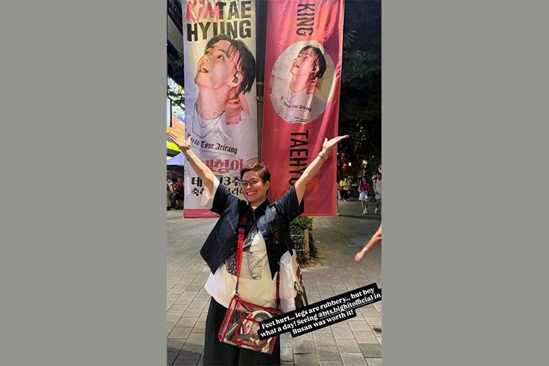 Lea, sumakses sa fangirl moment sa BTS! | Pilipino Star Ngayon